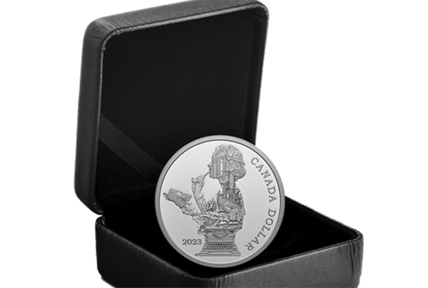 Pioneering journalist Kit proof silver coin - Heera Zhaveraat