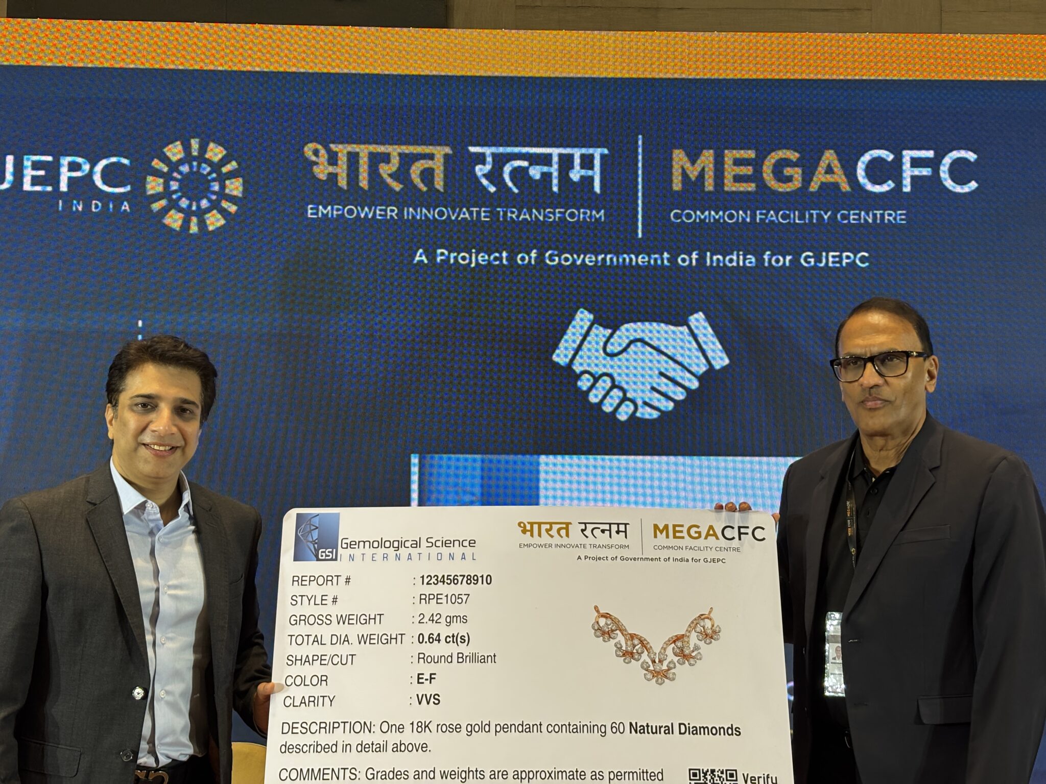 GSI collaborates with GJEPC, launches exclusive lab at Bharat Ratnam ...